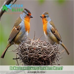 Do Male Birds Make Nests