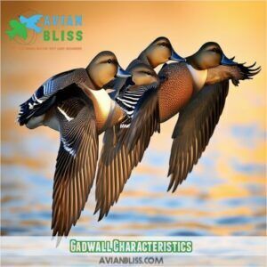 Gadwall Guide: Characteristics, Behavior, Habitat, and Conservation Efforts