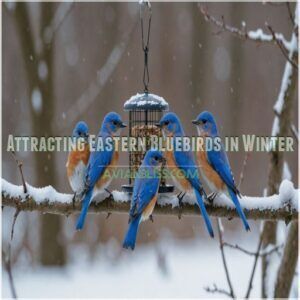 Eastern Bluebird Winter Secrets: Migration, Diet & Roosting Tips