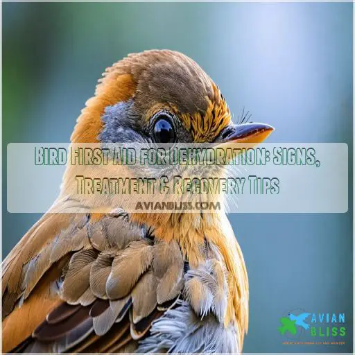Bird First Aid for Dehydration: Signs, Treatment & Recovery Tips