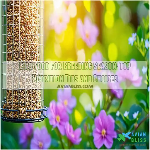 Bird Food for Breeding Season: Top Nutrition Tips and Choices