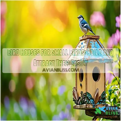 Bird Houses for Small Birds: Build and Attract Them Easily