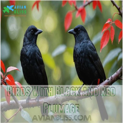Black and Red Birds: Stunning Species to Spot and Identify