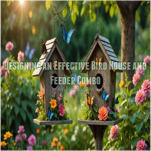 Bird House With Feeder Combo: Attract More Birds Easily