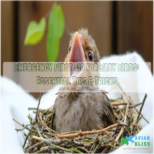 Emergency First Aid for Baby Birds: Essential Tips & Tricks
