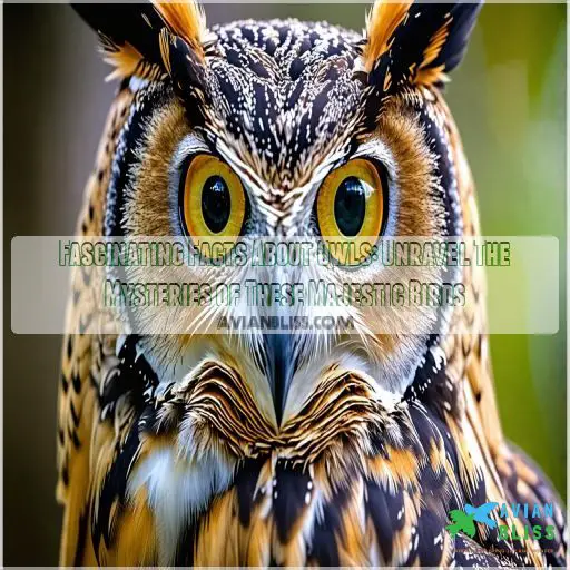 Unusual Facts About Owl Adaptations: Secrets of Nature's Silent Hunter