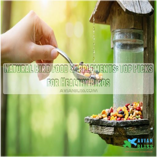 Natural Bird Food Supplements: Top Picks for Healthy Birds