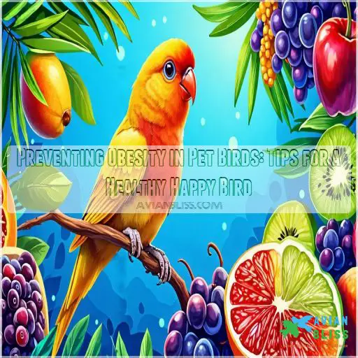 Preventing Obesity in Pet Birds: Tips for a Healthy Happy Bird