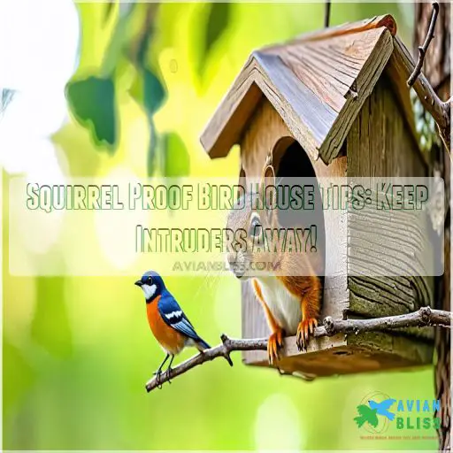 Squirrel Proof Bird House Tips: Keep Intruders Away!