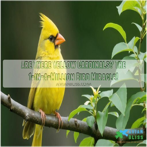 Are There Yellow Cardinals? The 1-in-a-Million Bird Miracle!