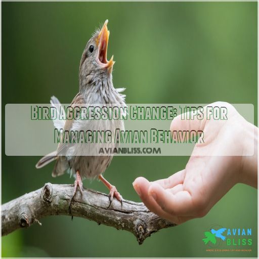 Bird Aggression Change: Tips for Managing Avian Behavior