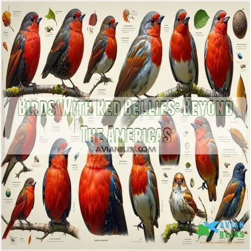 Birds With Red Belly: Identification, Habitats, and Facts