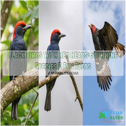 Black Birds With Red Heads: Stunning Species & Fun Facts