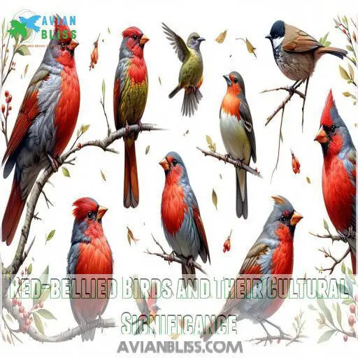 Birds With Red Belly: Identification, Habitats, and Facts
