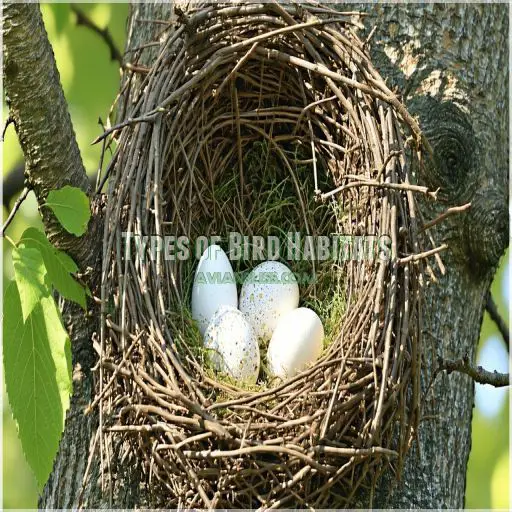 Types of Birds and Their Habitats: Explore Diverse Environments