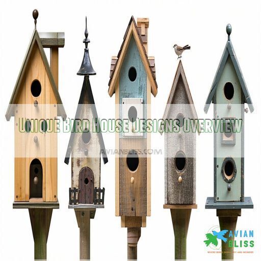 Unique Bird House Designs: 5 Stunning Styles for Bird Lovers!