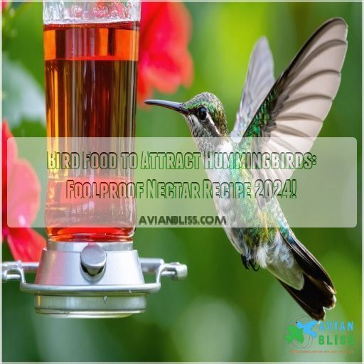 Bird Food to Attract Hummingbirds: Foolproof Nectar Recipe 2024!