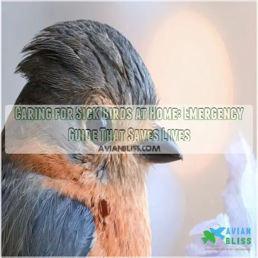 Caring for Sick Birds at Home: Emergency Guide That Saves Lives