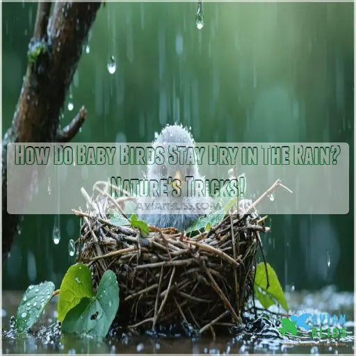How Do Baby Birds Stay Dry in The Rain? Nature's Tricks!