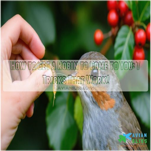 How to Get a Robin to Come to You: 7 Tricks That Work!