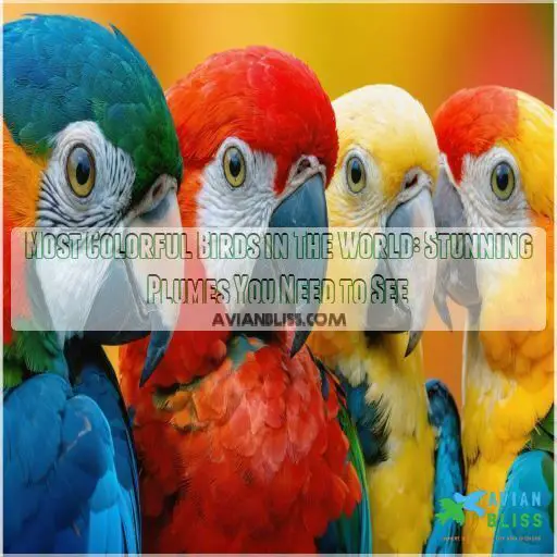 Most Colorful Birds in The World: Stunning Plumes You Need to See