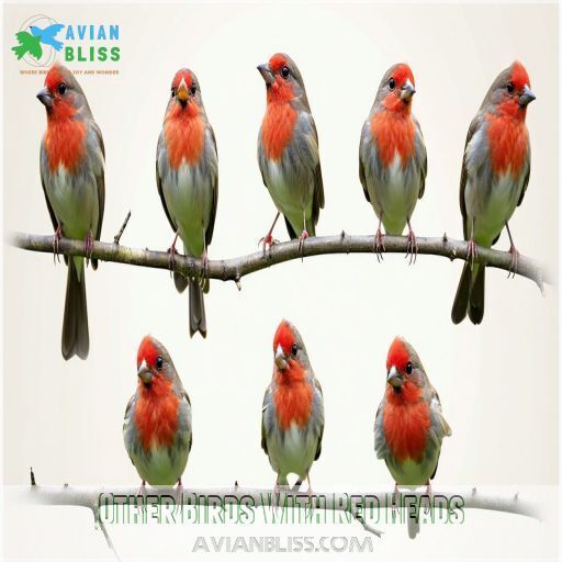 Small Birds With Red Heads: 9 Stunning Species Revealed!