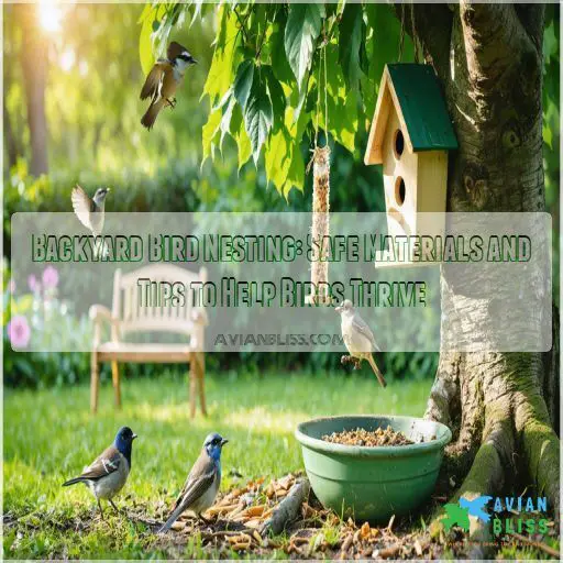 Backyard Bird Nesting: Safe Materials and Tips to Help Birds Thrive