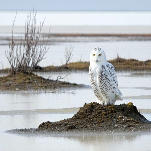 Habitat of The Snowy Owl: From Arctic Tundra to Southern Winter Grounds