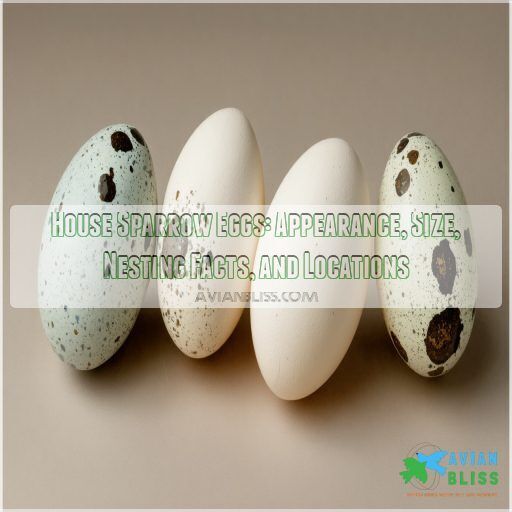 House Sparrow Eggs: Appearance, Size, Nesting Facts, and Locations