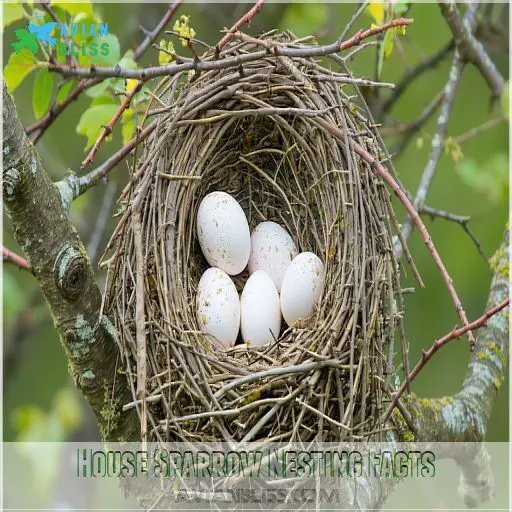 House Sparrow Eggs: Appearance, Size, Nesting Facts, and Locations