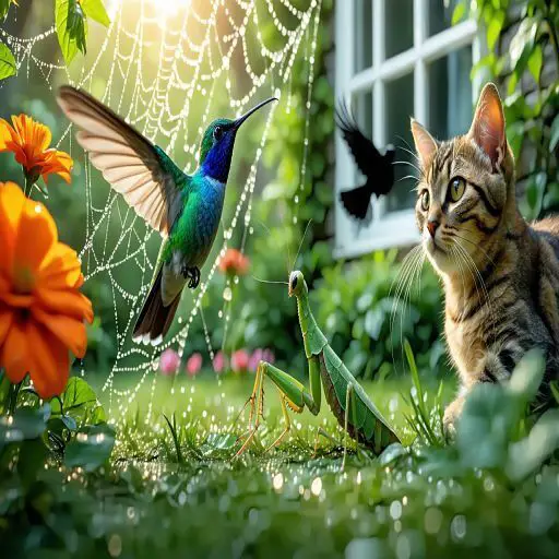 Hummingbird Predators: Common Threats & How to Protect Them