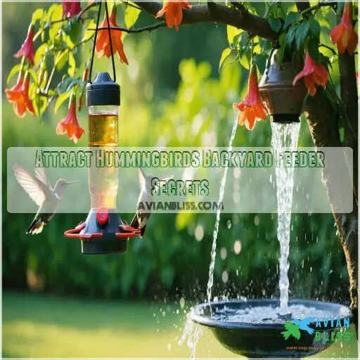Attract Hummingbirds Backyard Feeder Secrets