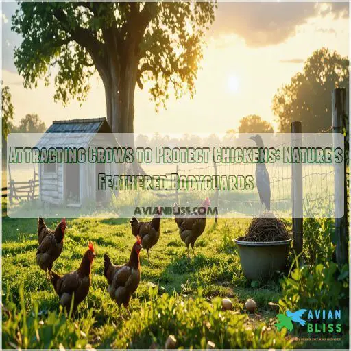 Attracting Crows to Protect Chickens: Nature's Feathered Bodyguards