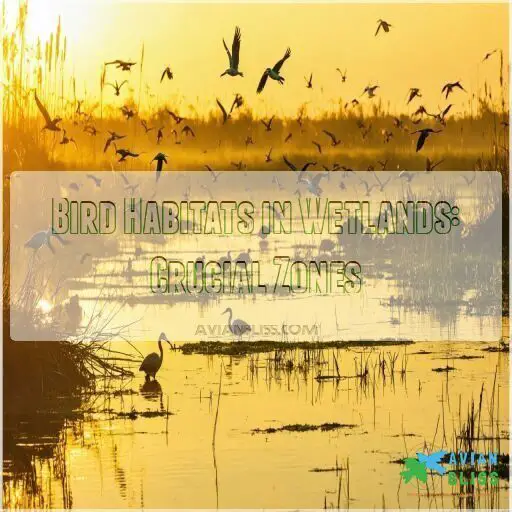 Bird Habitats in Wetlands: Crucial Zones