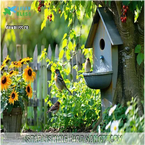 Bird Sanctuary Creation: Turn Your Backyard Into a Haven for Wild Birds
