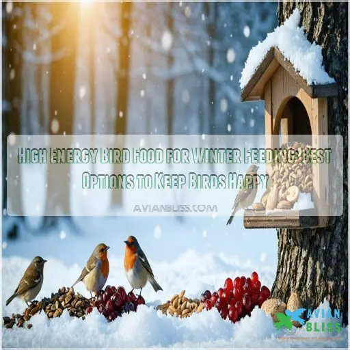 High Energy Bird Food for Winter Feeding: Best Options to Keep Birds Happy
