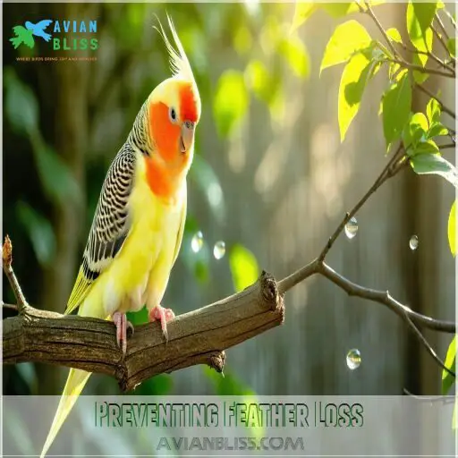 Feather Loss Causes Cockatiel Disease Symptoms
