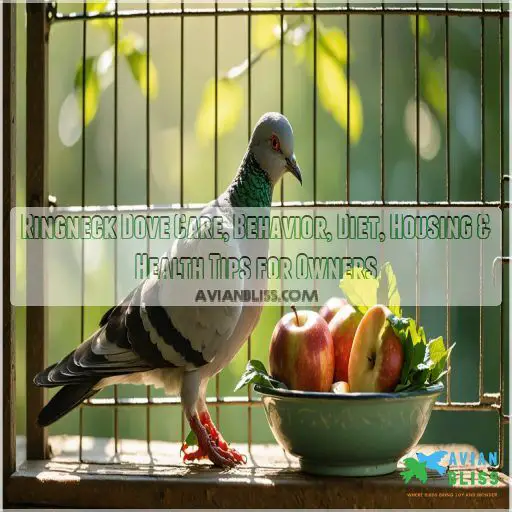Ringneck Dove Care, Behavior, Diet, Housing & Health Tips for Owners