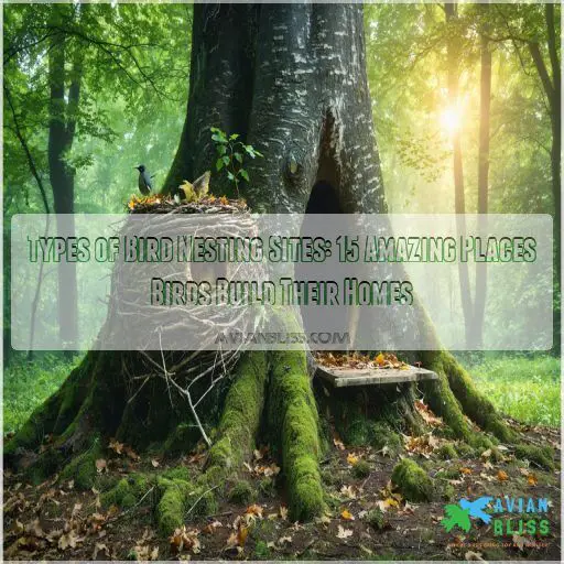 Types of Bird Nesting Sites: 15 Amazing Places Birds Build Their Homes