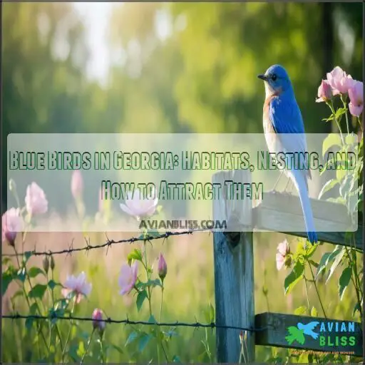 Blue Birds in Georgia: Habitats, Nesting, and How to Attract Them