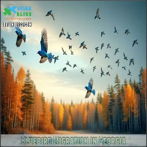 Blue Birds in Georgia: Habitats, Nesting, and How to Attract Them