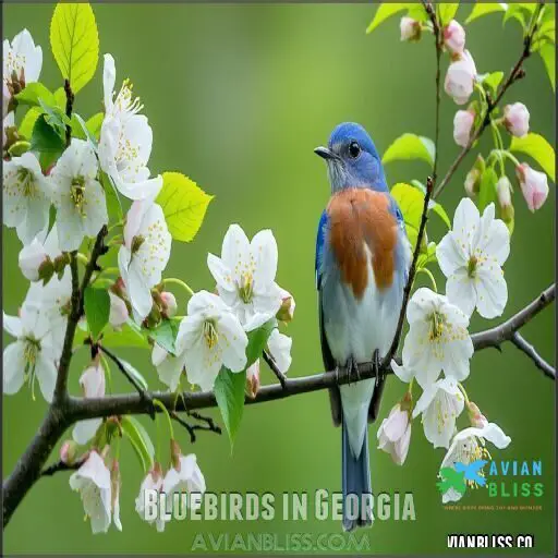 Blue Birds in Georgia: Habitats, Nesting, and How to Attract Them