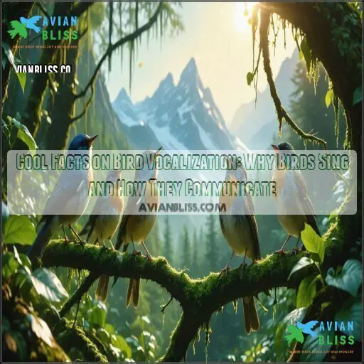 Cool Facts on Bird Vocalization: Why Birds Sing and How They Communicate