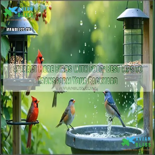 Attract More Birds With Food: Best Tips to Transform Your Backyard