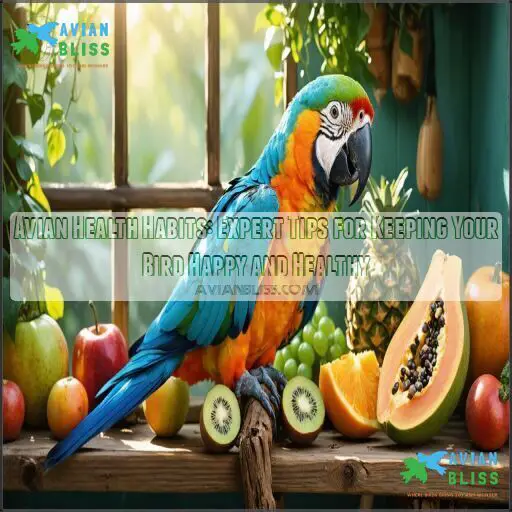 Avian Health Habits: Expert Tips for Keeping Your Bird Happy and Healthy