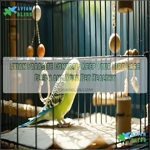 Avian Parasite Control: Keep Your Bird Cage Clean and Your Pet Healthy