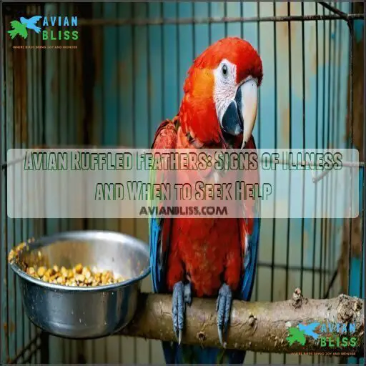 Avian Ruffled Feathers: Signs of Illness and When to Seek Help