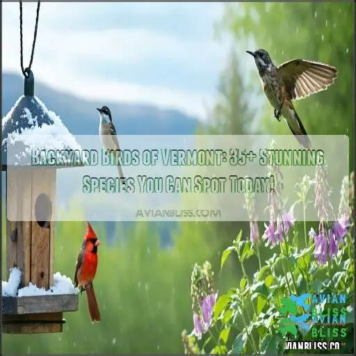Backyard Birds of Vermont: 35+ Stunning Species You Can Spot Today!