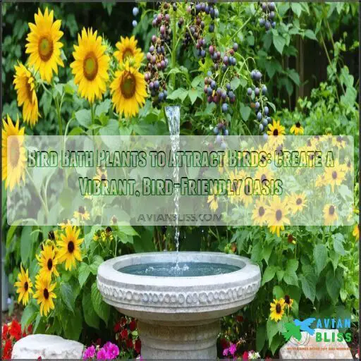 Bird Bath Plants to Attract Birds: Create a Vibrant, Bird-Friendly Oasis