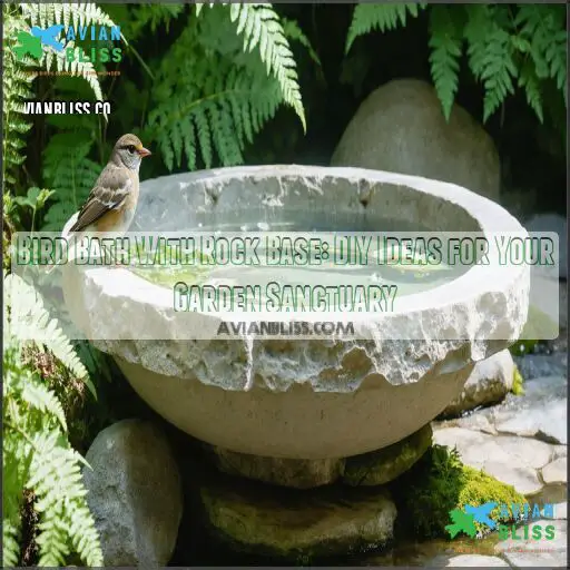 Bird Bath With Rock Base: DIY Ideas for Your Garden Sanctuary